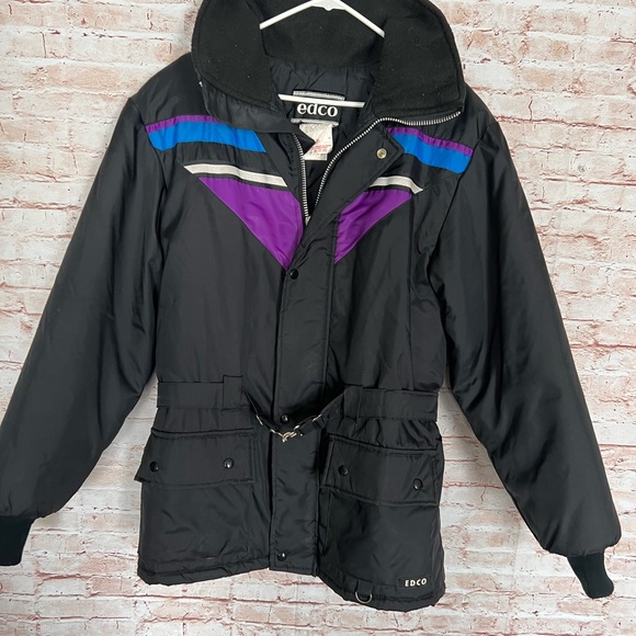 edco | Jackets & Coats | Vintage Edco 8s90s Ski Snowmobile Motorsports ...